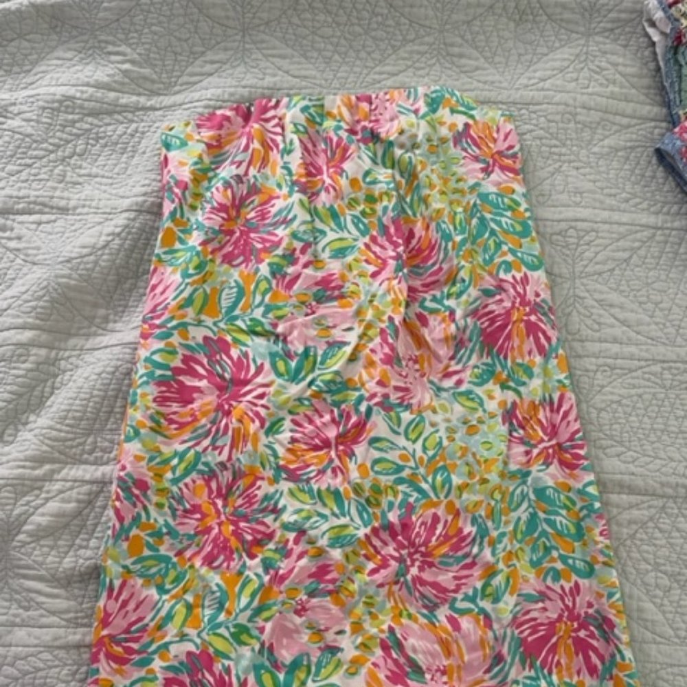 Lilly Pulitzer Keetan Dress In Classic White Little L… - Gem